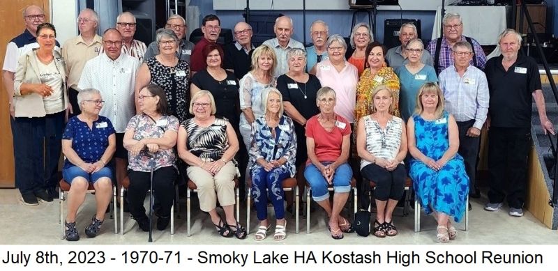 HA Kostash High School reunion